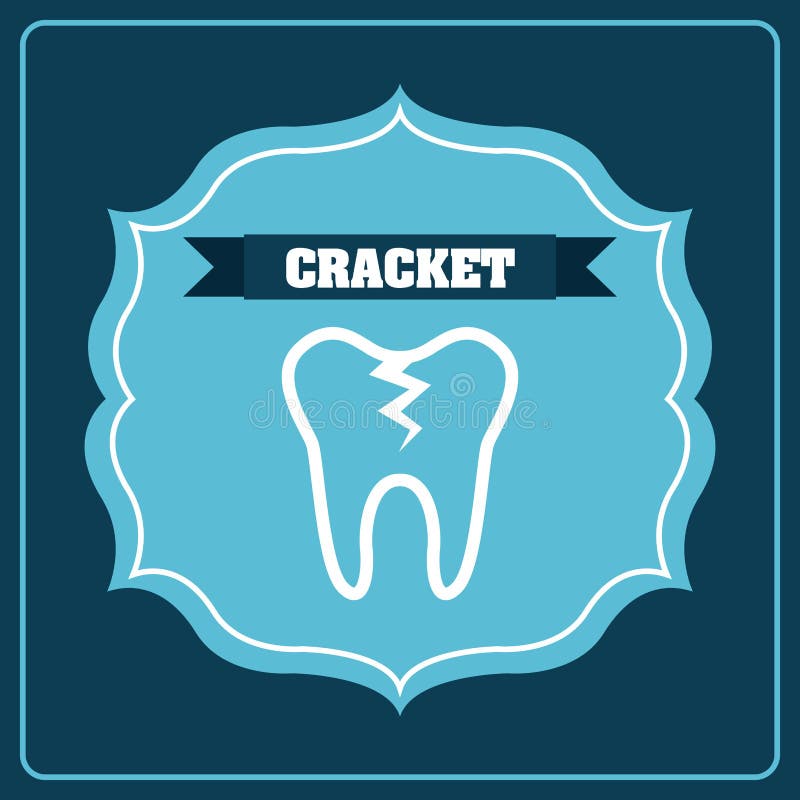 Dental design stock vector. Illustration of dentist, graphic - 46219547