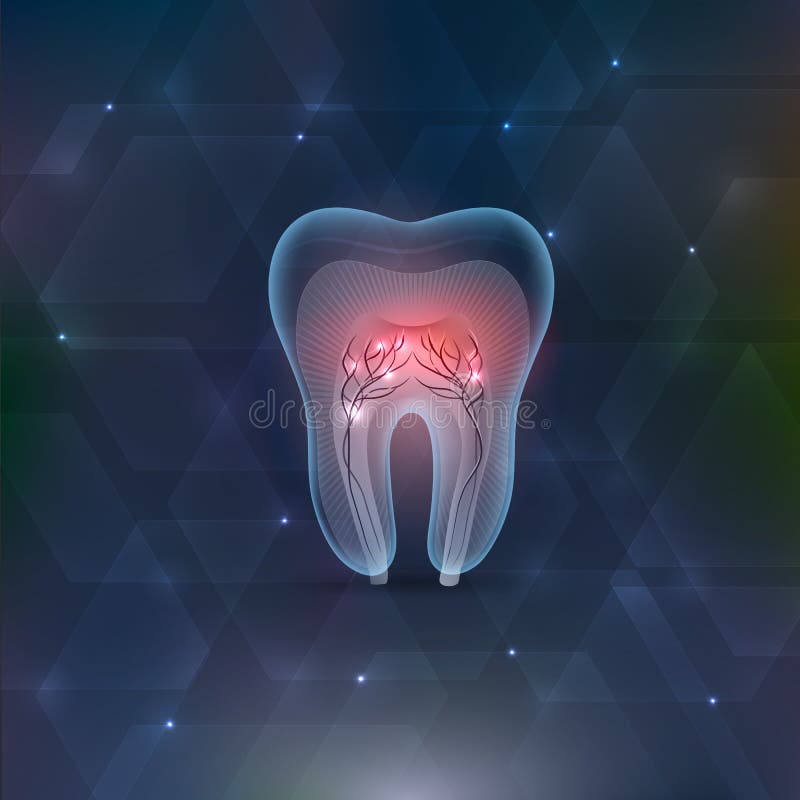 Dental design stock vector. Illustration of disease, clinic - 88587088