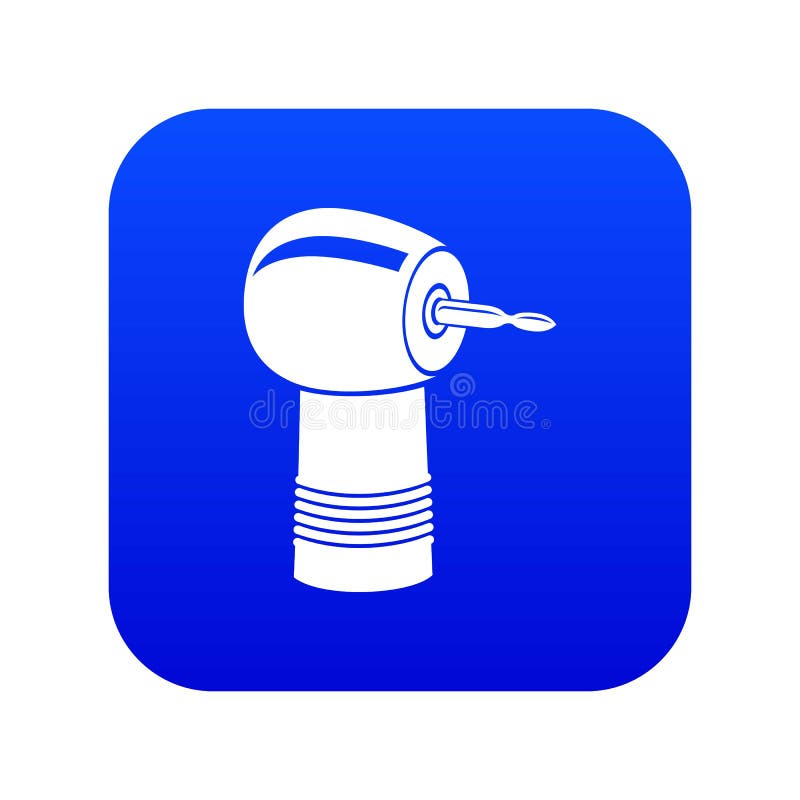 Dental Drill Icon, Simple Black Style Stock Vector - Illustration of ...