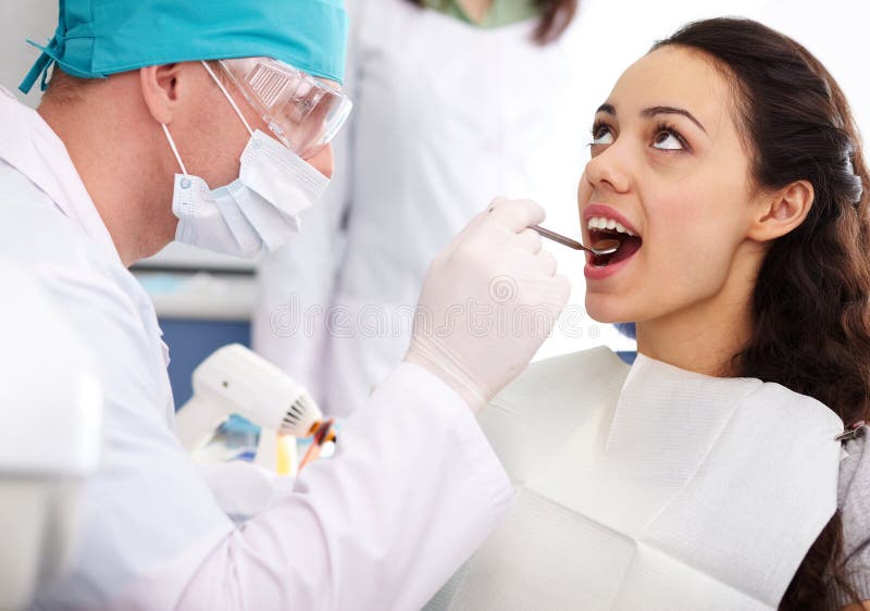 Teeth examination stock photo. Image of healthcare, lifestyle - 33381062
