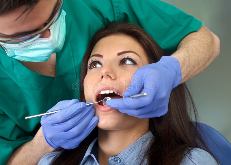 Dental examination stock image. Image of mouth, care - 35615943