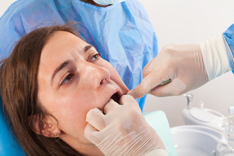 Dental extraction stock photo. Image of cavity, hygiene - 127955206