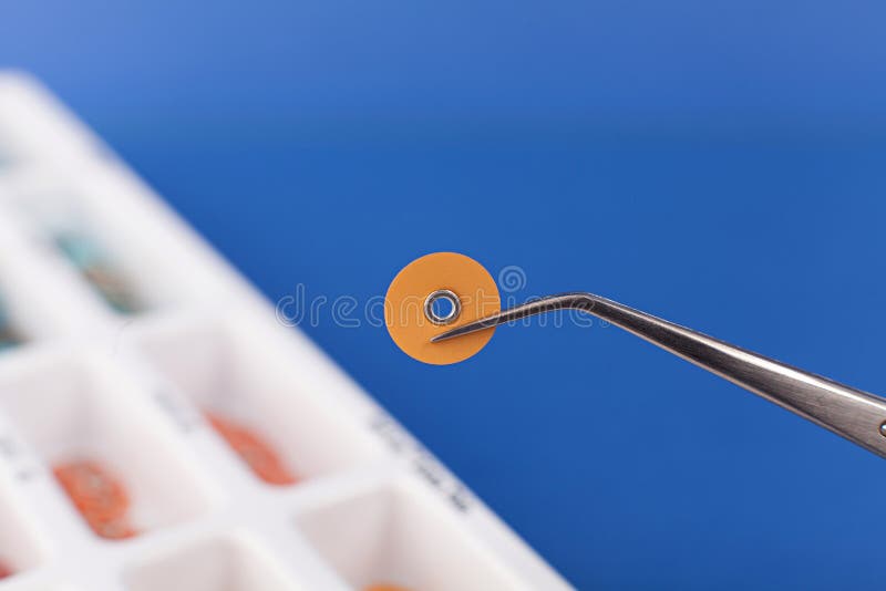 Dental Finishing and Polishing Discs Stock Image - Image of discs ...