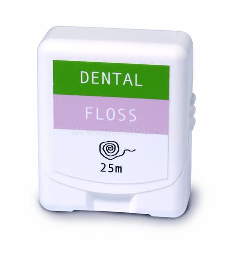 Dental Floss stock photo. Image of floss, hygene, stuck - 3407444