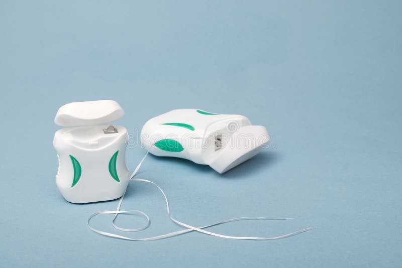 Dental floss. stock image. Image of hygiene, tooth, mouth - 97929379