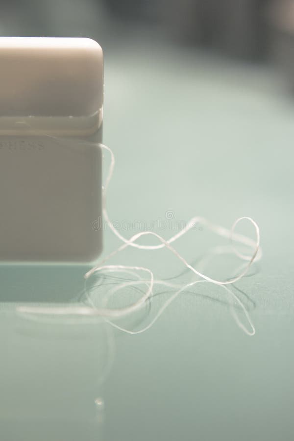 Dental floss stock image. Image of hygiene, healthy, background - 63446843