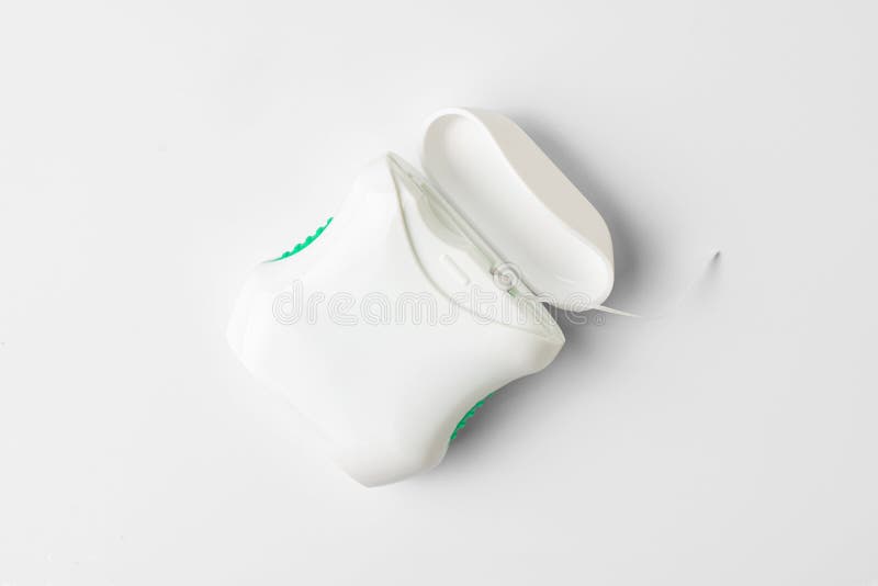 Dental Floss on White Background. Object Picture for Graphic Designer ...