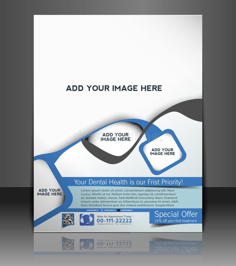 Flyer design stock vector. Illustration of layout, collection - 15324992