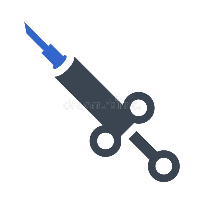 Dental injection icon stock vector. Illustration of medical - 263141825