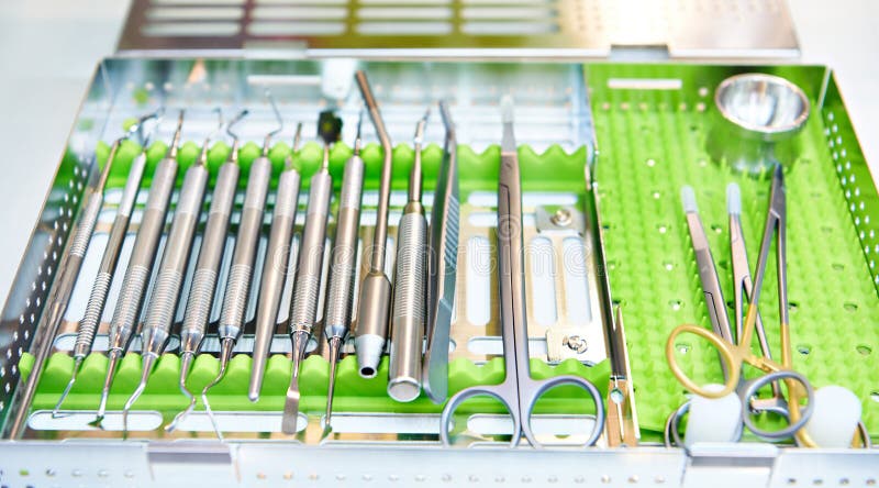 Dental instrument set stock photo. Image of dental, scissors - 200037696