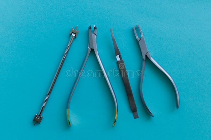 Dental Instruments for Tooth Extraction Stock Photo - Image of ...