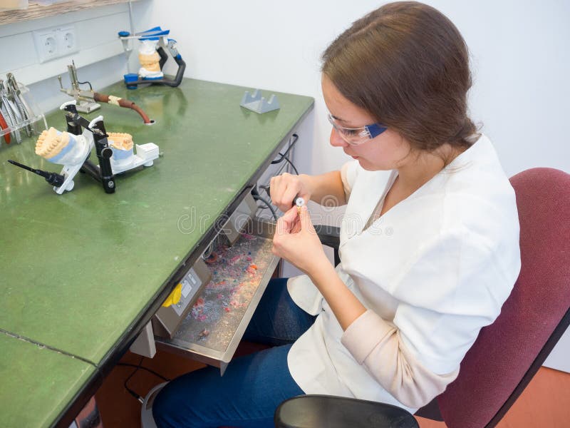 Dental Lab stock photo. Image of oral, grinder, health - 92334884