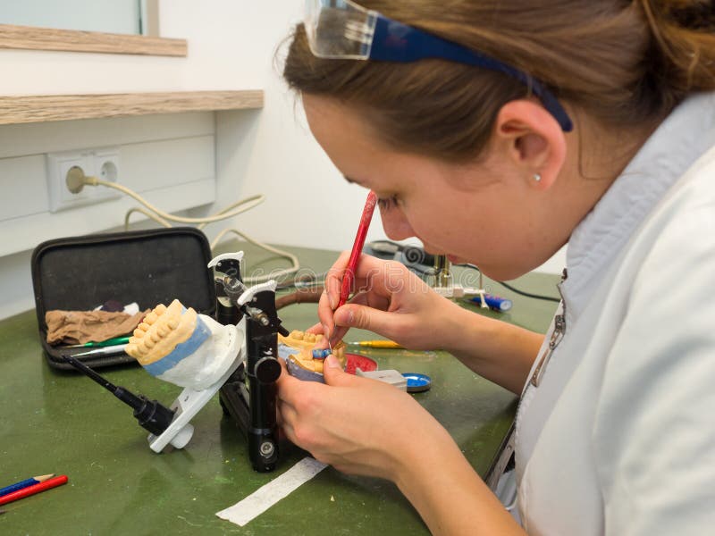Dental Lab stock image. Image of goggles, object, dentist - 92334607