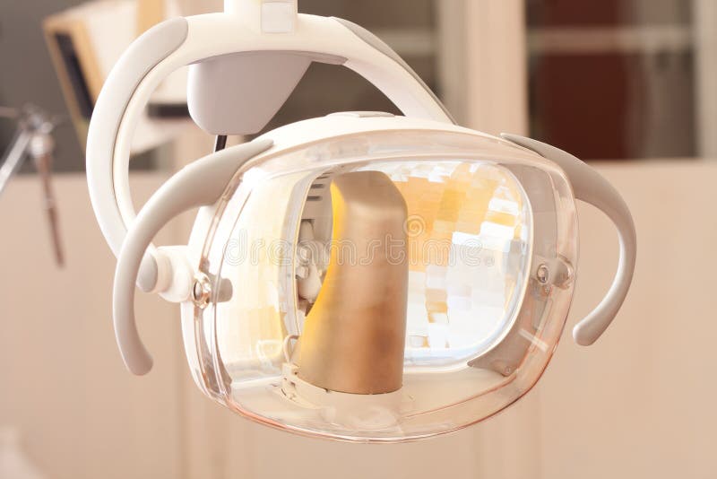 Dental light stock image. Image of medicine, dentist - 25457617