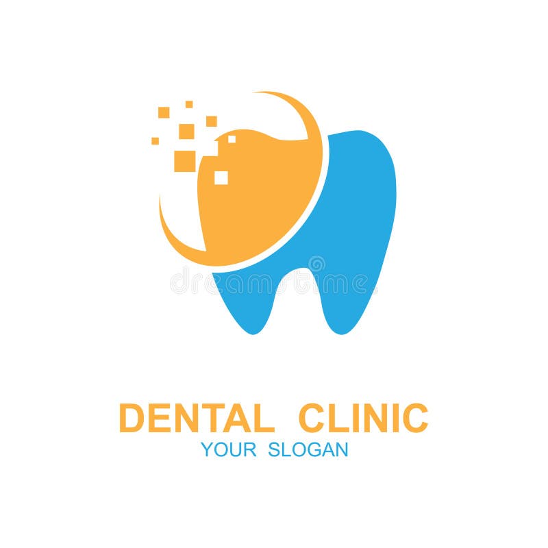 Dental Logo for Dentist and Dental Clinic Stock Vector - Illustration ...