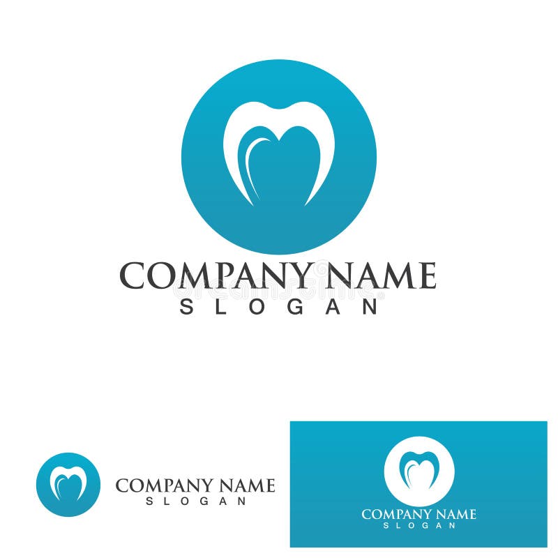 Dental Logo Design Vector Template.Creative Dentist Logo Stock Vector ...
