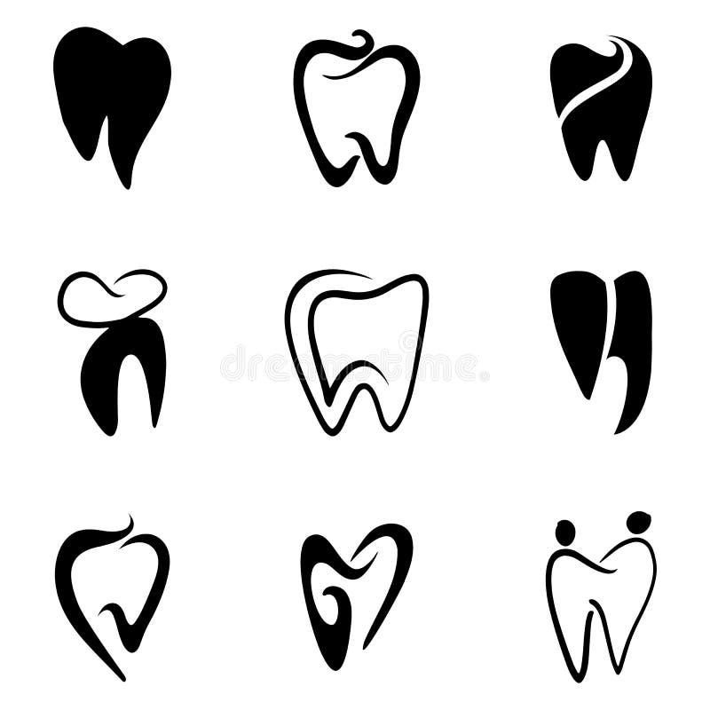 Dental Logo Design Vector Template.Creative Dentist Logo Stock Vector ...