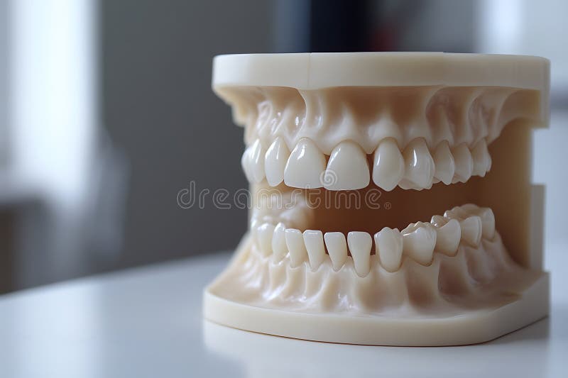 Dental Model stock illustration. Illustration of floss - 350788076