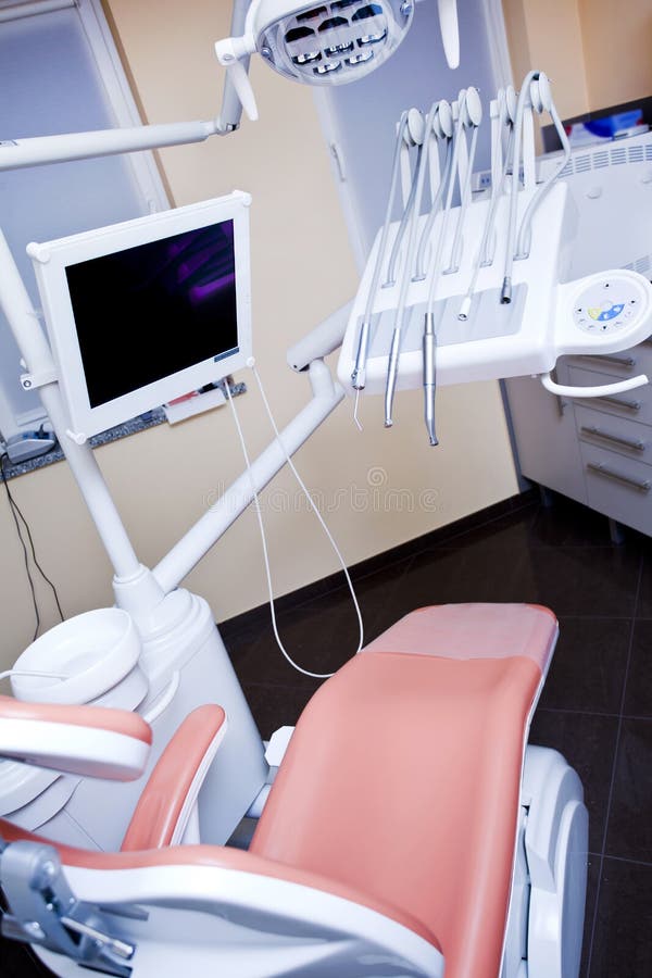 Dental office chair stock photo. Image of instrument - 24121254