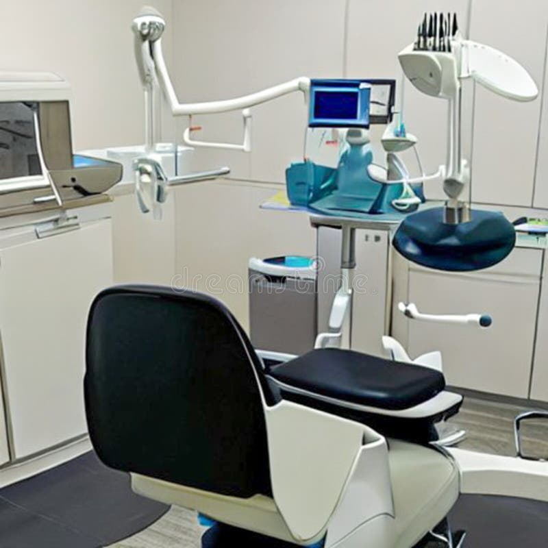 Dental Office in a Modern Hospital. Interior Stock Photo - Image of ...