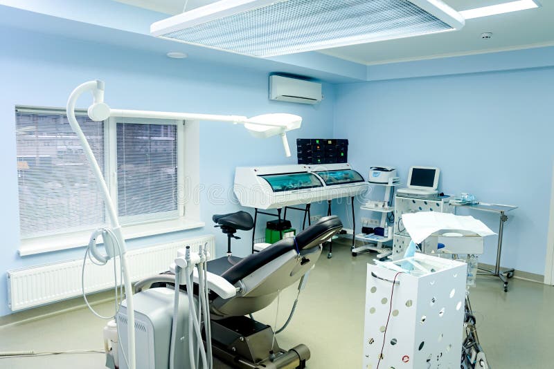 Dental operating room stock image. Image of exam, dentistry - 194563899