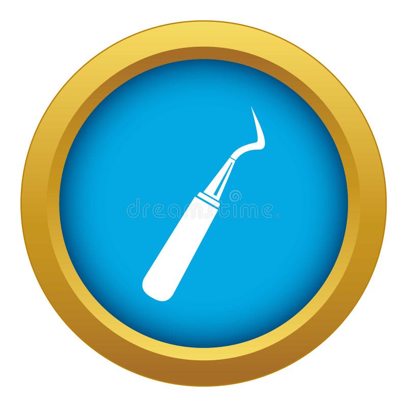 Probe, Dental Tool Icon, Cartoon Style Stock Vector - Illustration of ...