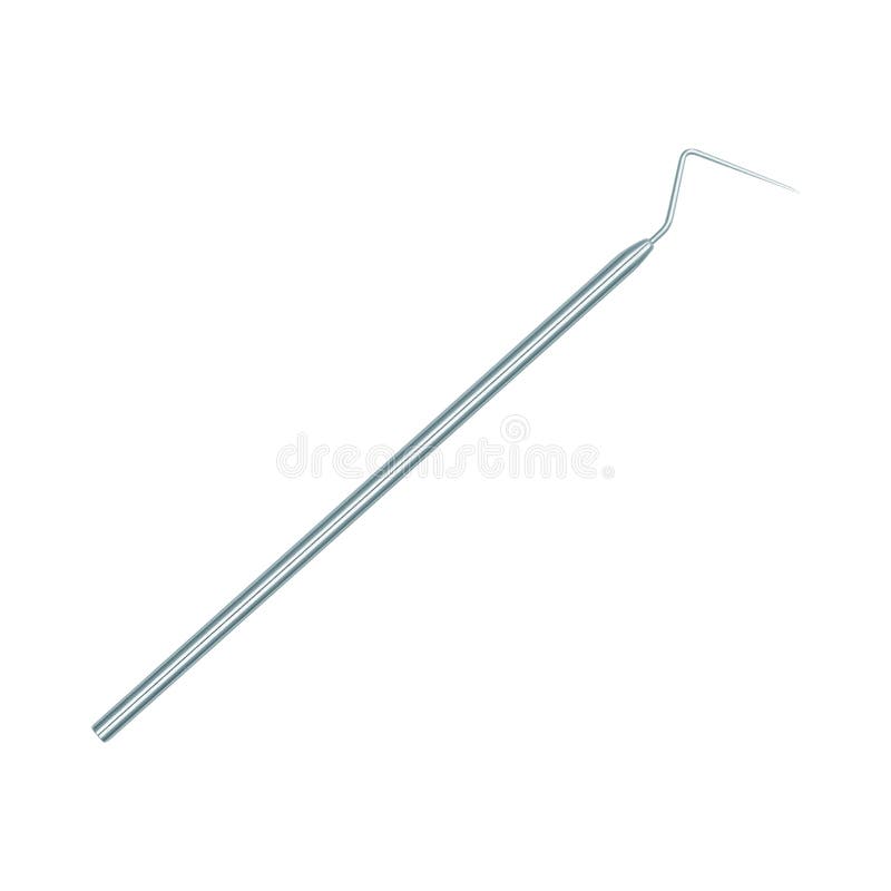 Dental probe isolated stock photo. Image of hospital - 126609728