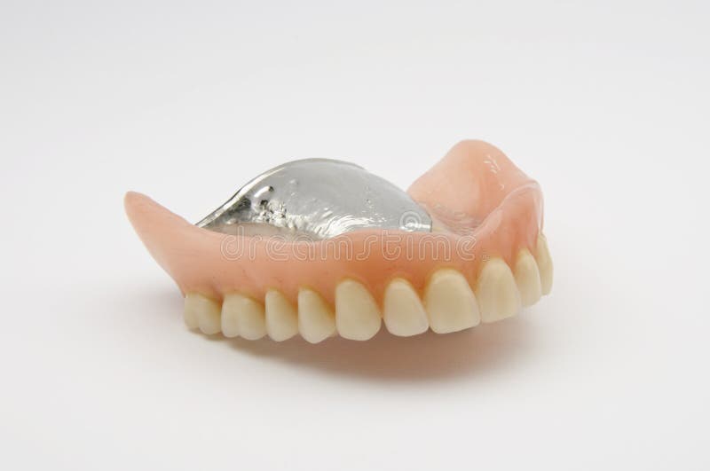 Dental prosthesis stock photo. Image of teeth, prothetics - 12980564