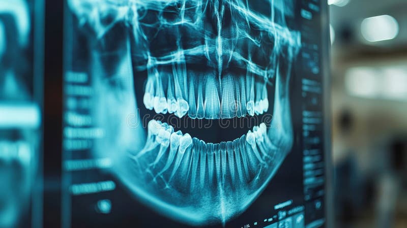Dental X-Ray Display Sharp Imagery of Teeth for Precision Smile Design ...
