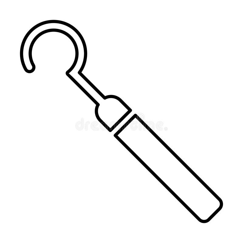 Dental Scaler Icon stock vector. Illustration of meticulously - 286662546