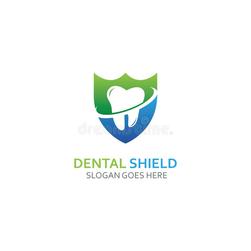 Dental Shield Logo Template Design Vector, Emblem, Design Concept ...