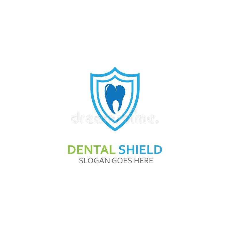Dental Shield Logo Template Design Vector, Emblem, Design Concept ...