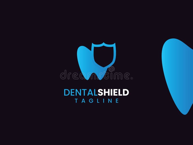 Dental Shield Logo Template, Dental Protect Logo Stock Vector ...