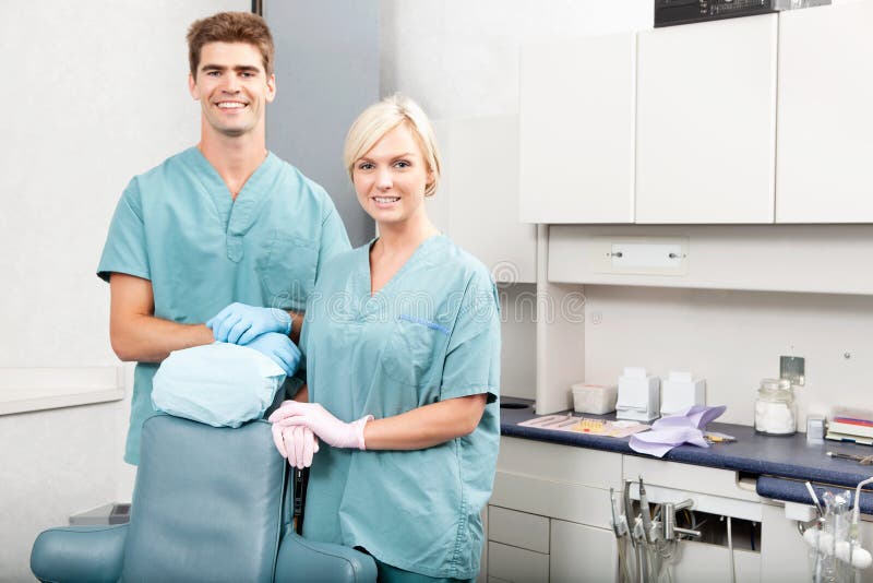 Dental Team stock image. Image of care, adults, dentist - 16590015