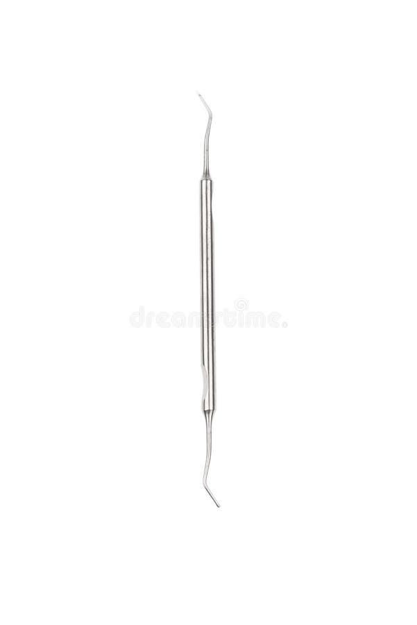 Close-up Top View of Professional Dental Probe Stock Image - Image of ...