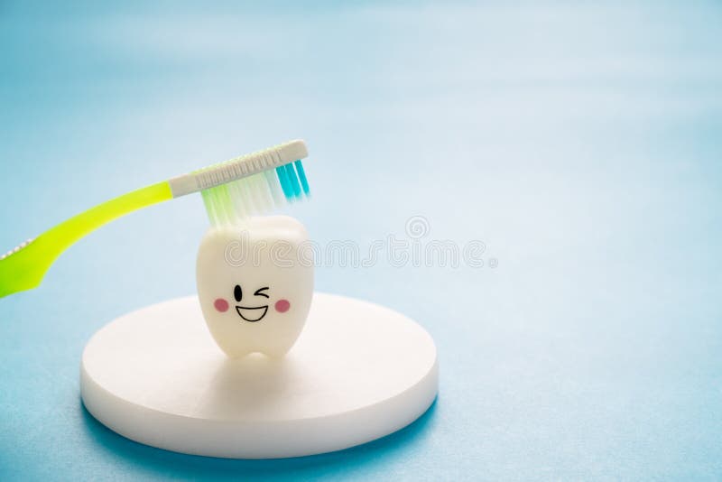 Dental Tools and Smile Teeth Model. Stock Photo - Image of smile ...