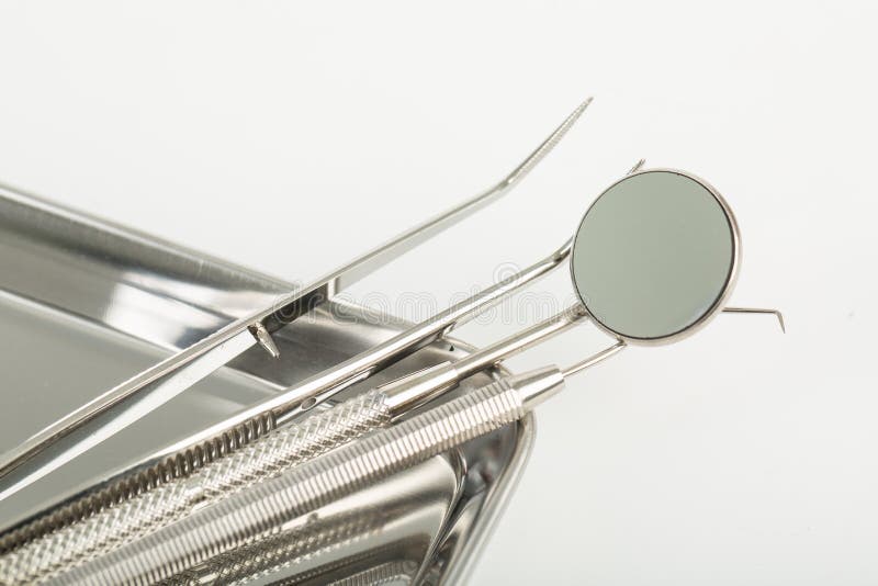Dental Tools Stainless Steel Instrument Stock Photo - Image of ...