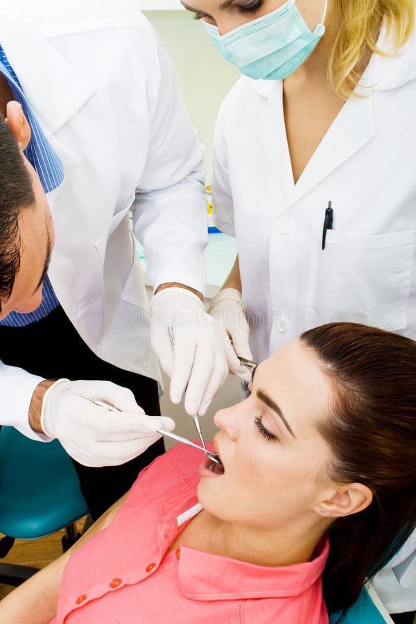 Dental visit stock image. Image of beautiful, checkup - 11099323