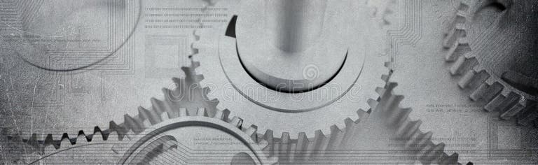 Computer Cogs Technology Banner Background Stock Photos - Free ...