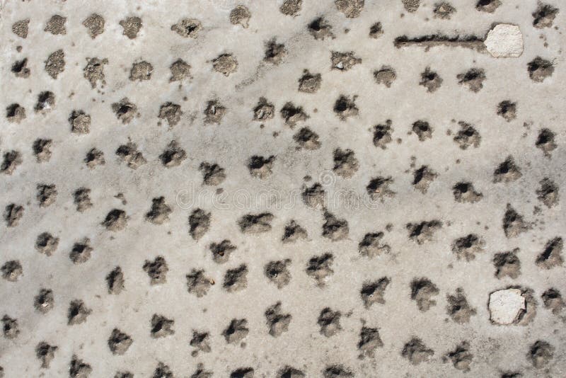 Dented Rock or Stone Surface As Background Texture Stock Photo - Image ...