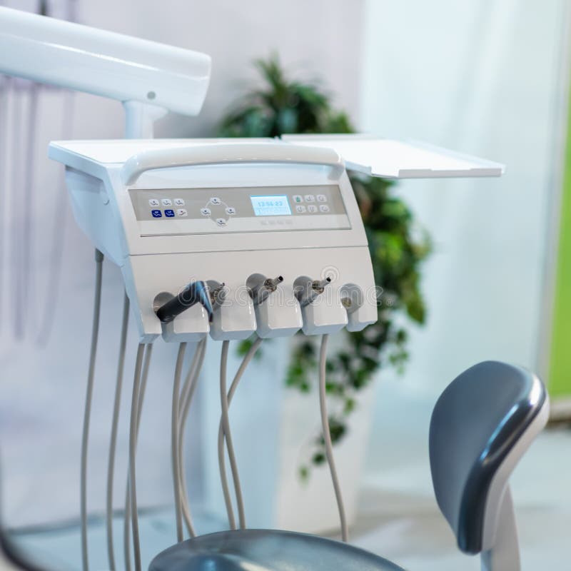 Dentist Chair stock photo. Image of indoors, oral, work - 262587448
