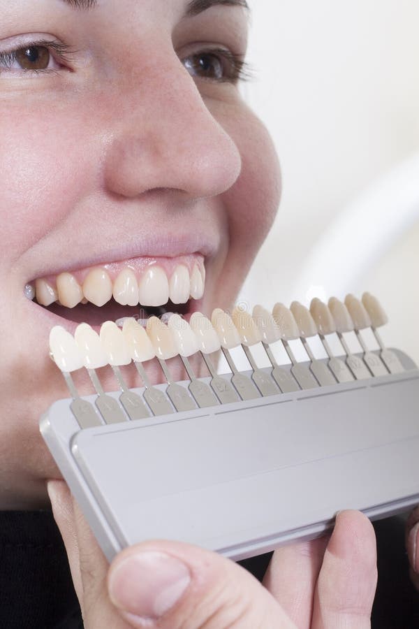 Dentist Choose White of Teeth Stock Image - Image of modellation ...