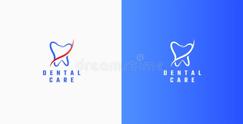 Dentist Clinic Logo Template Dent Smile Design Stock Vector ...