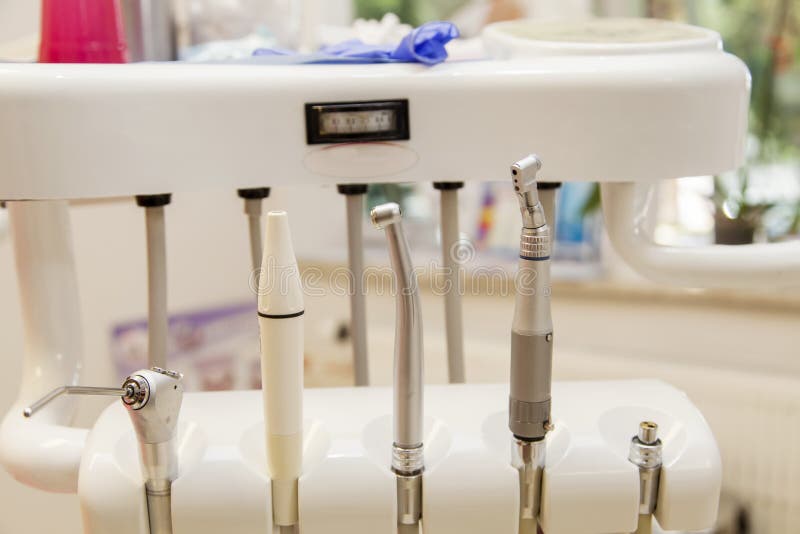 Dentist equipments stock photo. Image of interior, closeup - 56080958