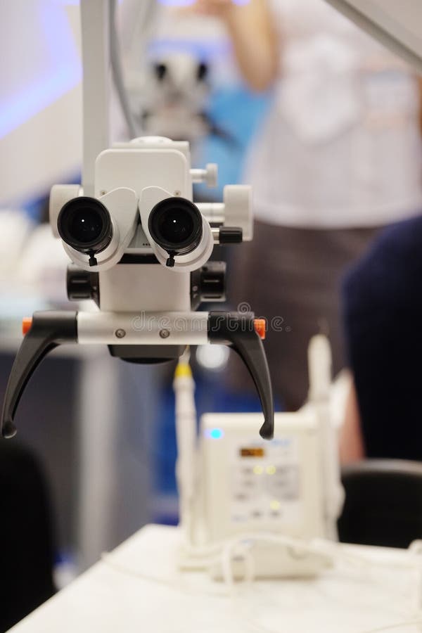 Dentist microscope stock photo. Image of medical, optic - 54088392
