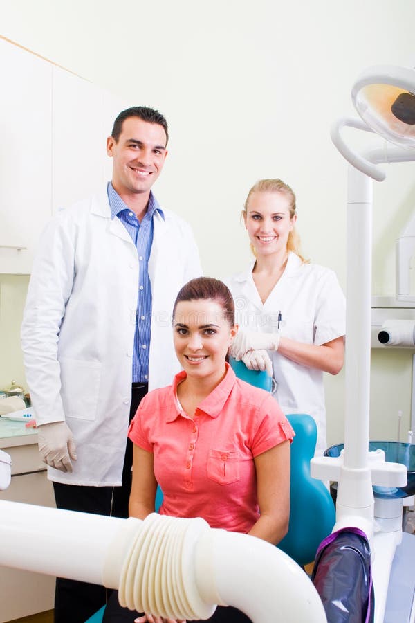 Portrait of Dentist Team stock photo. Image of adult - 29664702