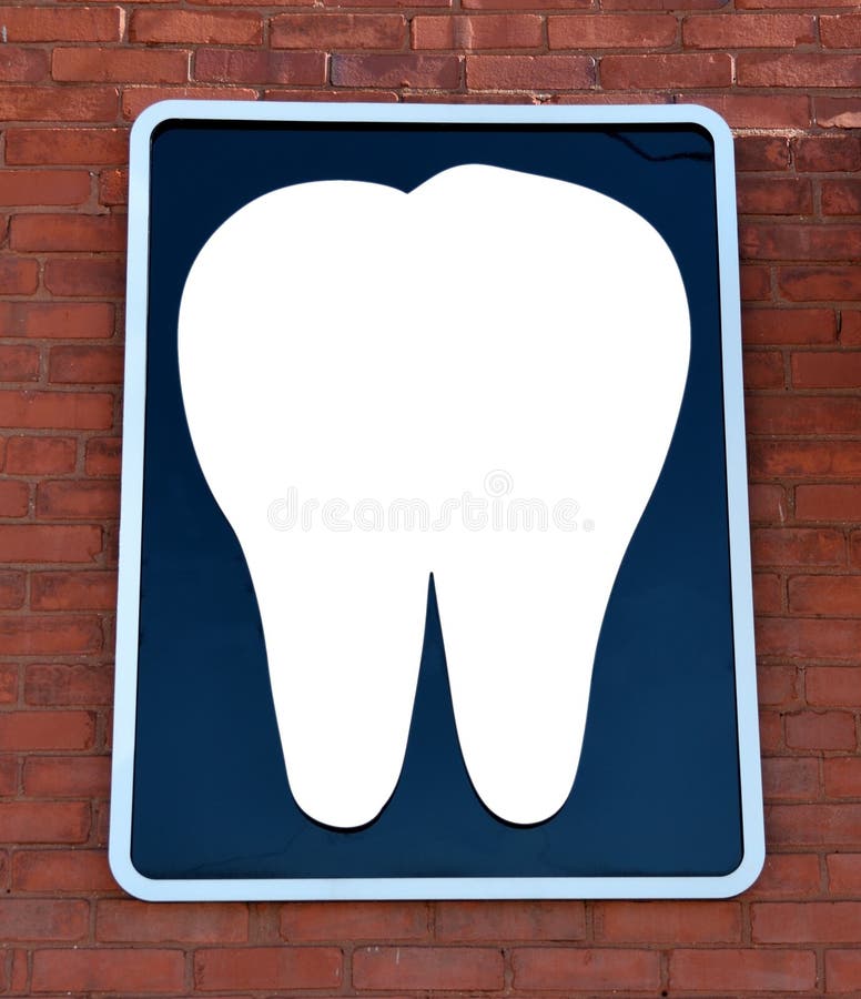 Dentist Office Sign stock image. Image of symbol, dental - 23481331