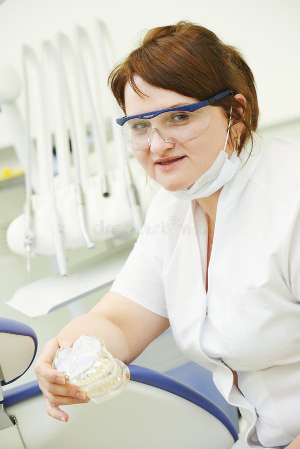 Dentist Orthodontist Portrait Stock Photo - Image of profession, dental ...