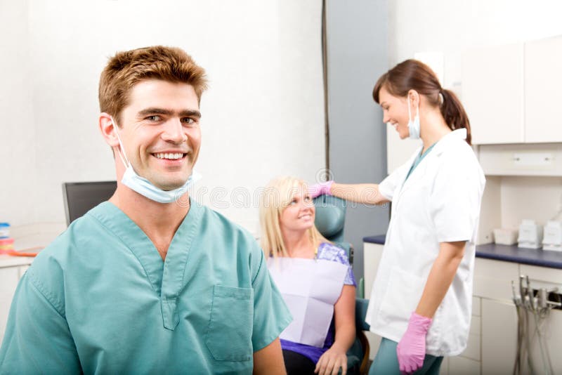 Dentist Portrait stock photo. Image of care, patient - 15669248