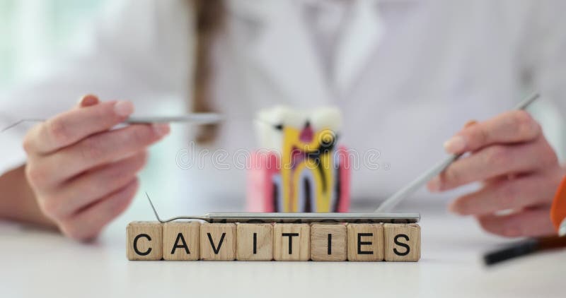 Dentist Studies Treatment of the Oral Cavity and Problem of Cavity ...